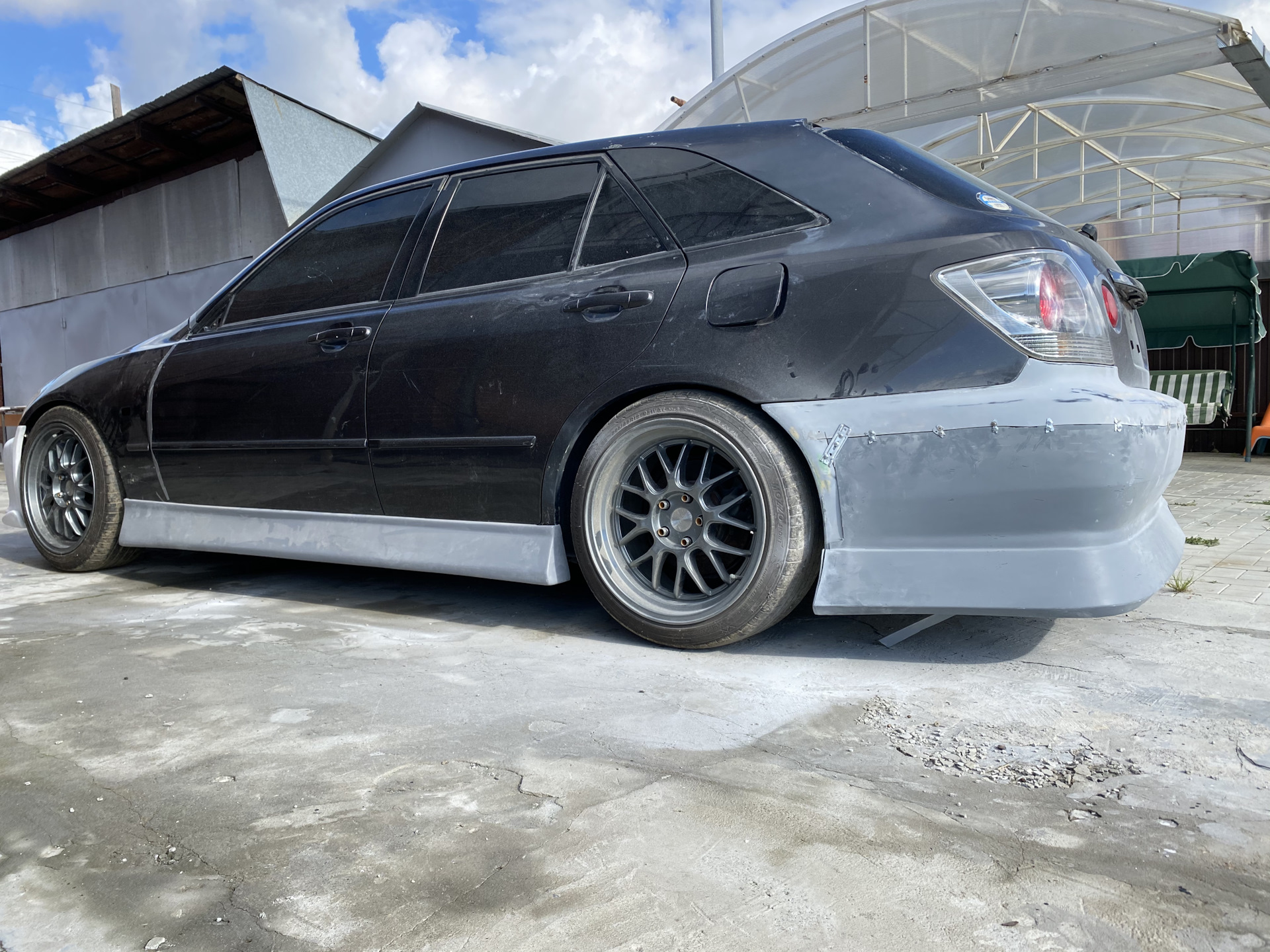 IN PROGRESS!.. Rear bumper BN-SPORTS style for Lexus IS300 sportcross ...