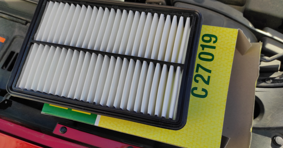 C27019 Фильтр воздушный MANN FILTER | Запчасти на DRIVE2