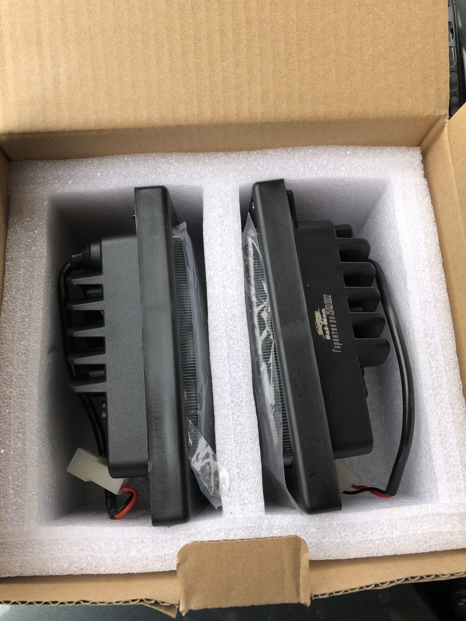 ПТФ SAL-MAN 60W 5 линз 2112 — Lada 21124, 1,6 л, 2006 года | тюнинг | DRIVE2