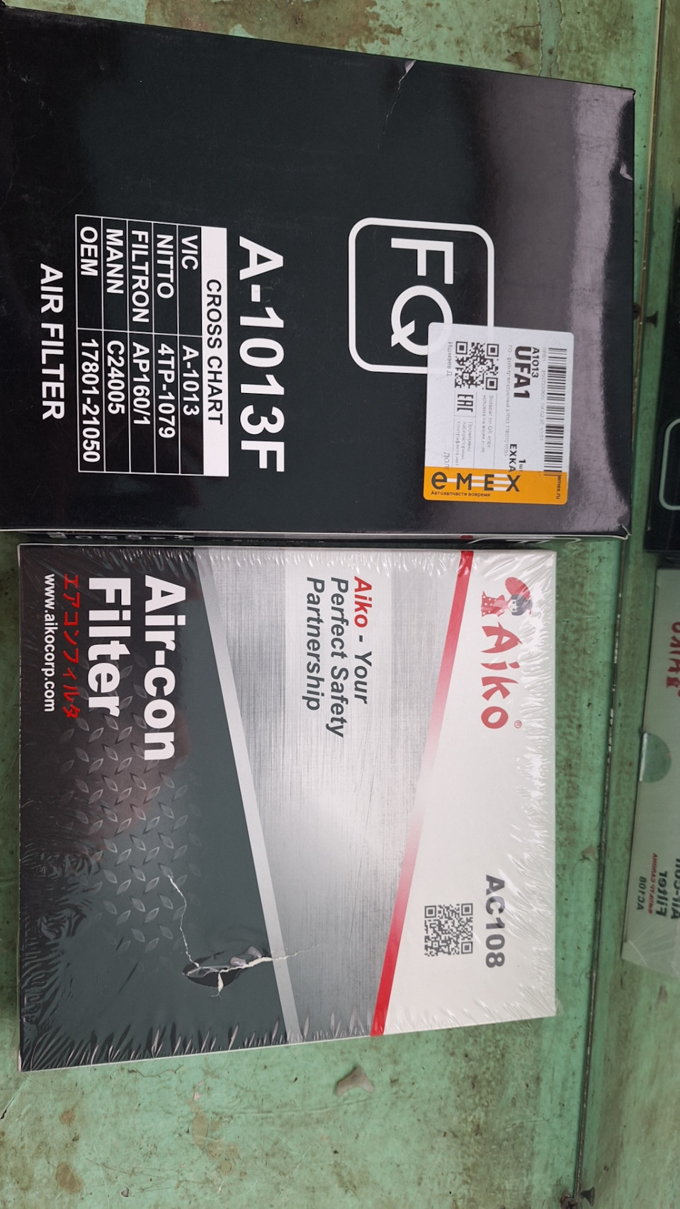 Замена воздушного и салонного фильтра — Toyota Wish (AE20), 1,8 л, 2017 года | плановое ТО | DRIVE2