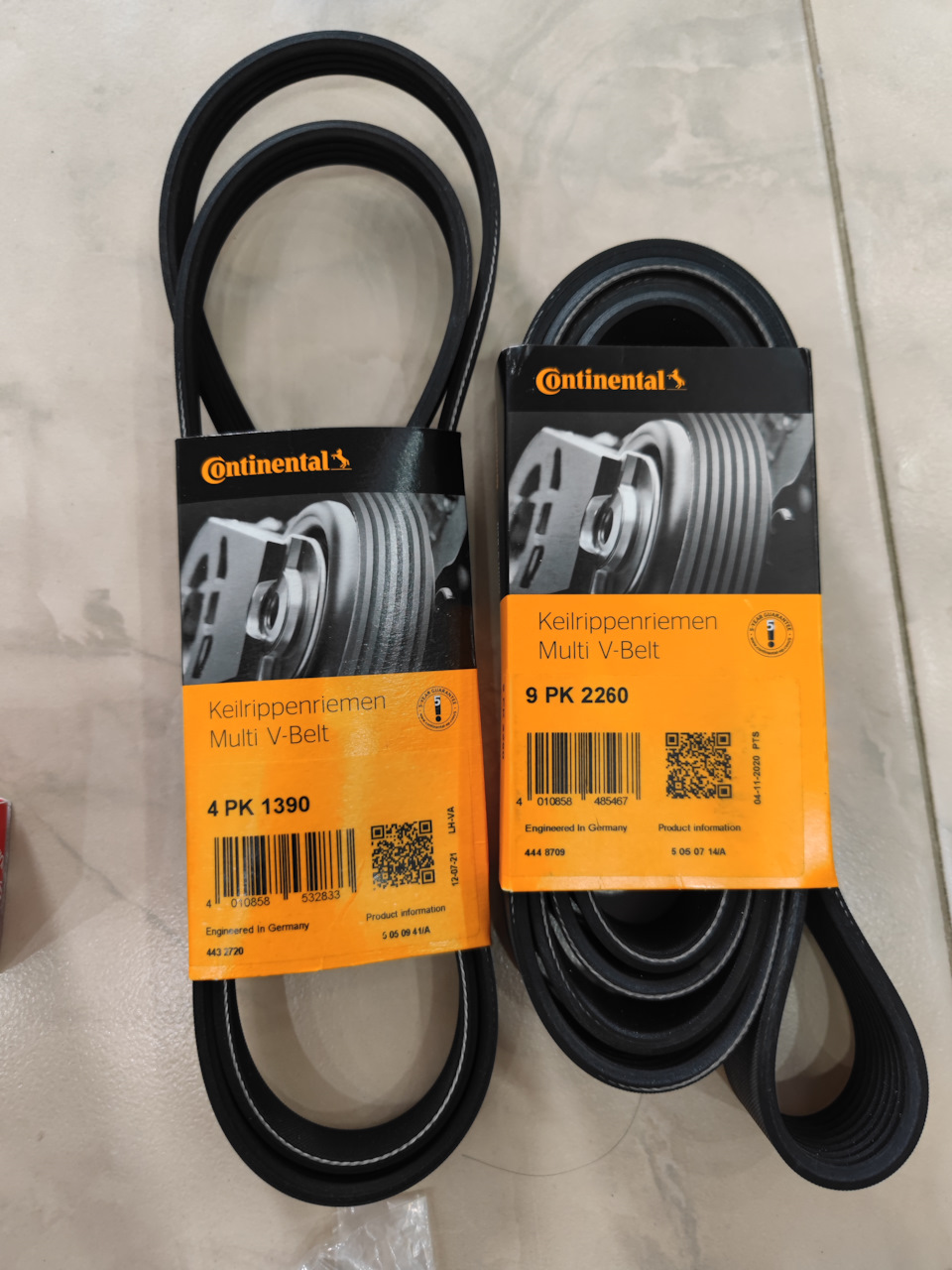 9PK2260 Ремень поликлиновой CONTITECH | Запчасти на DRIVE2