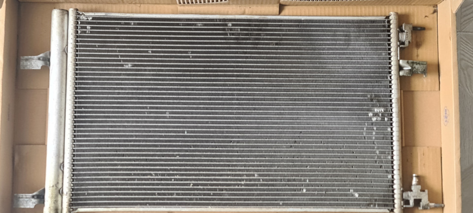 23333680 КОНДЕНСАТОР В СБОРЕ ДЛЯ СИСТЕМЫ КОНДИЦИОНИРОВАНИЯ ВОЗДУХА GM ...