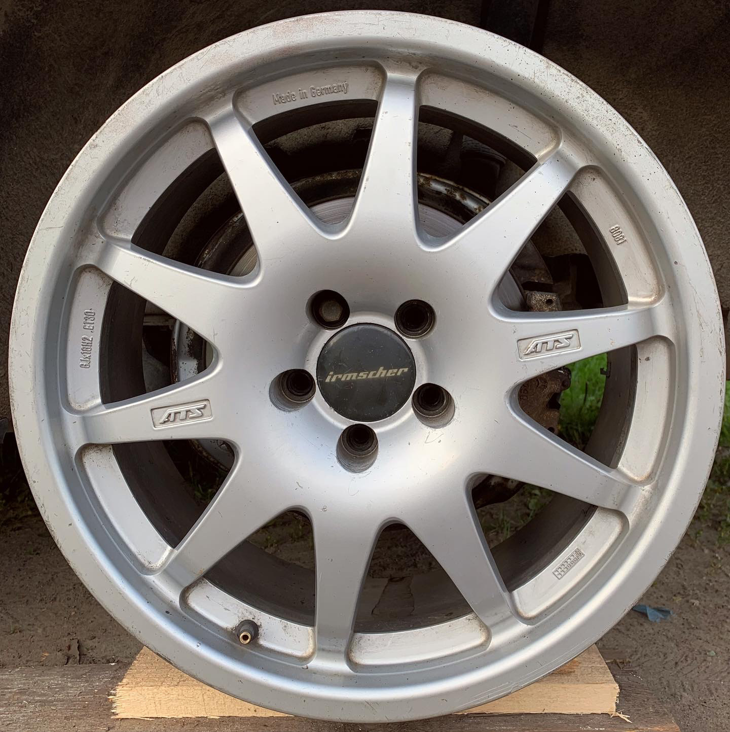 ATS DTM 8x18 — Mercedes-Benz CLK (W209), 2,6 л, 2002 года | колёсные ...