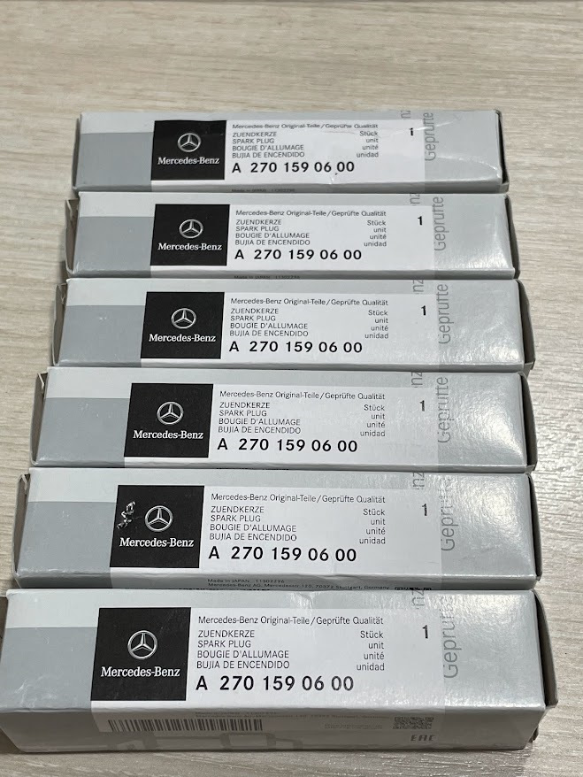 Свечи зажигания. — Mercedes-Benz E-Class (W212), 3 л, 2015 года ...