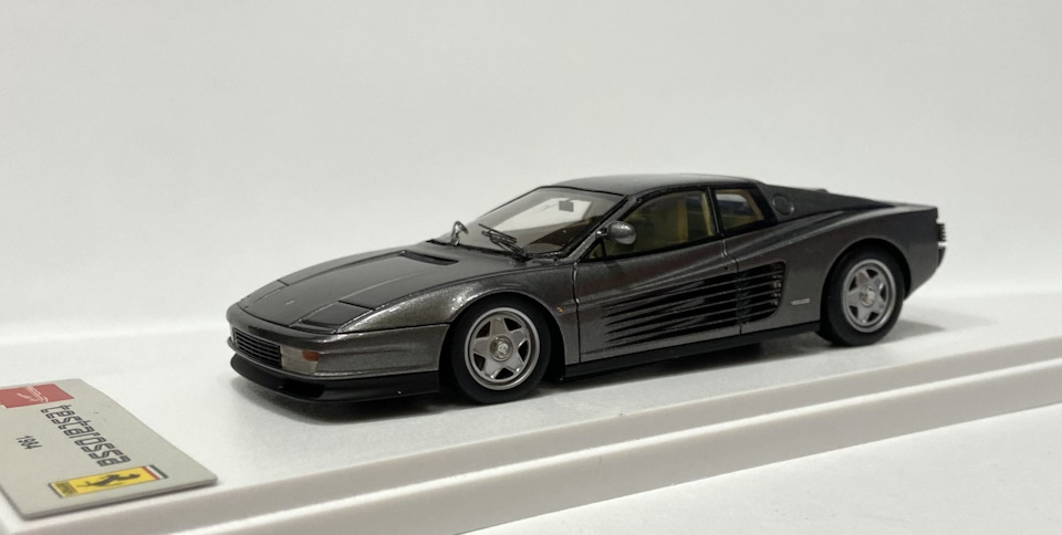 Ferrari testarossa 1/43 makeup — Сообщество «Масштабные Модели» на DRIVE2