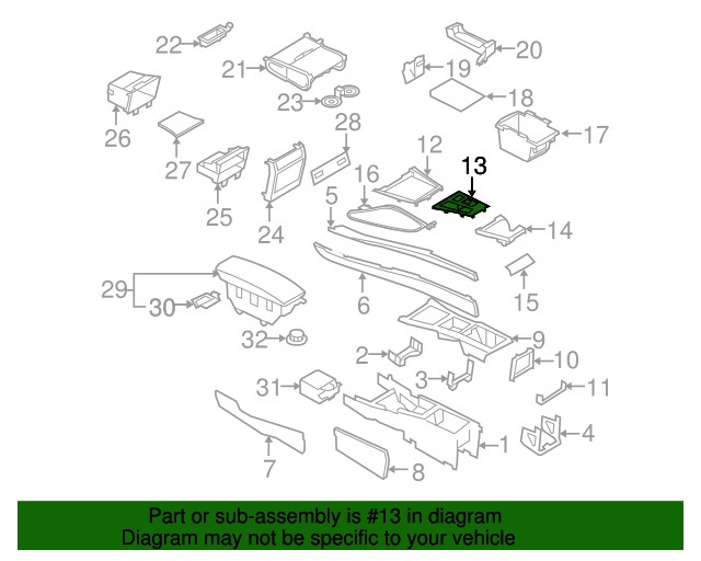 51166954947 Накладка центральной консоли Ср BMW | Запчасти на DRIVE2