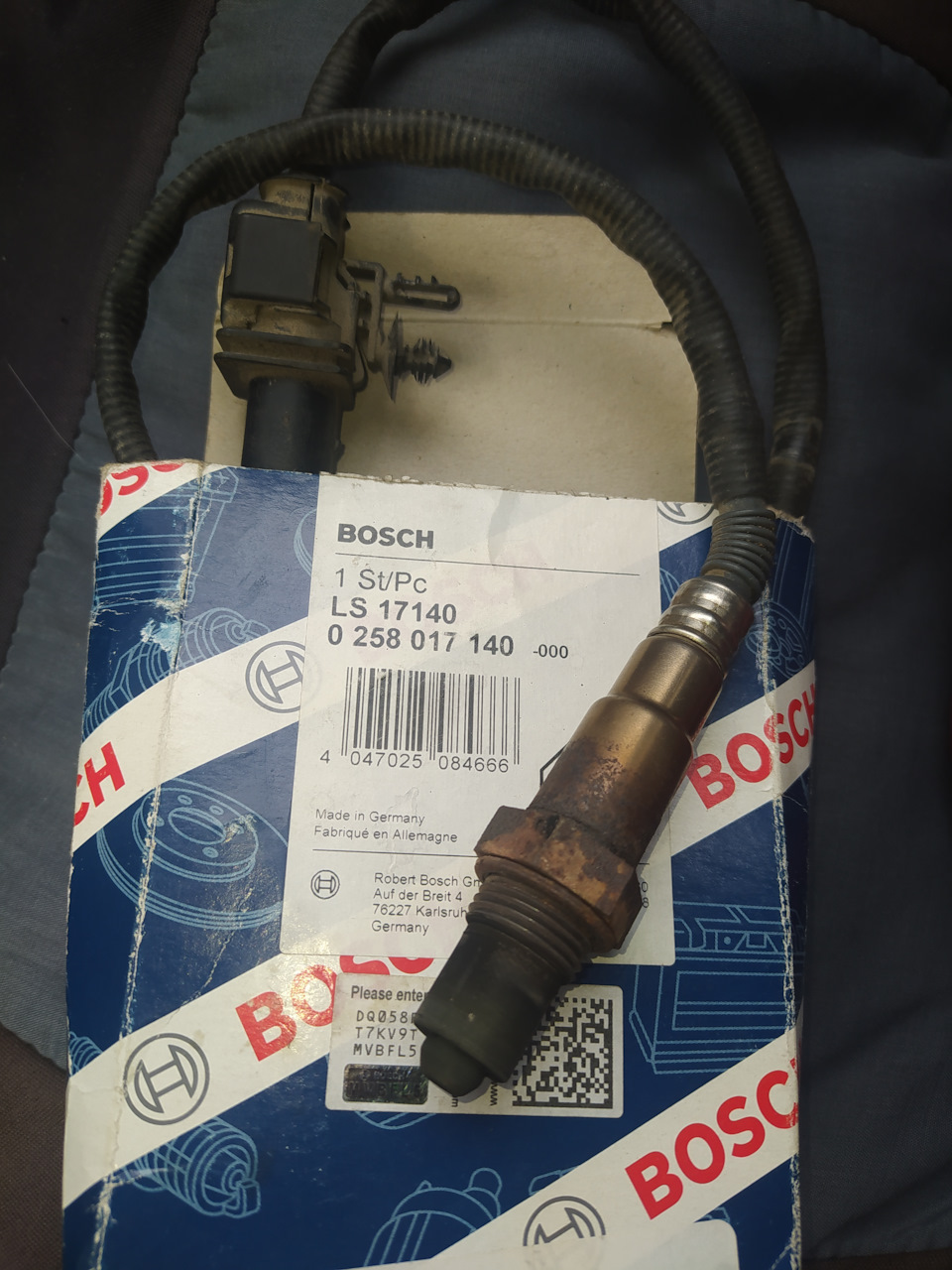0258017140 ЛЯМБДА-ЗОНД BOSCH | Запчасти на DRIVE2
