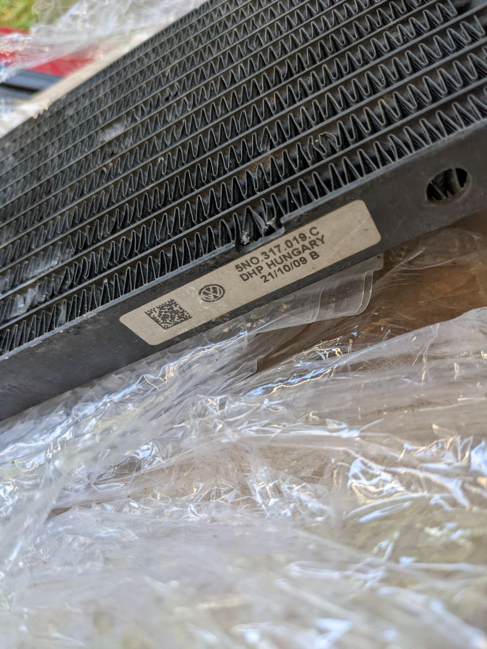 5N0317019C Радиатор VAG | Запчасти на DRIVE2