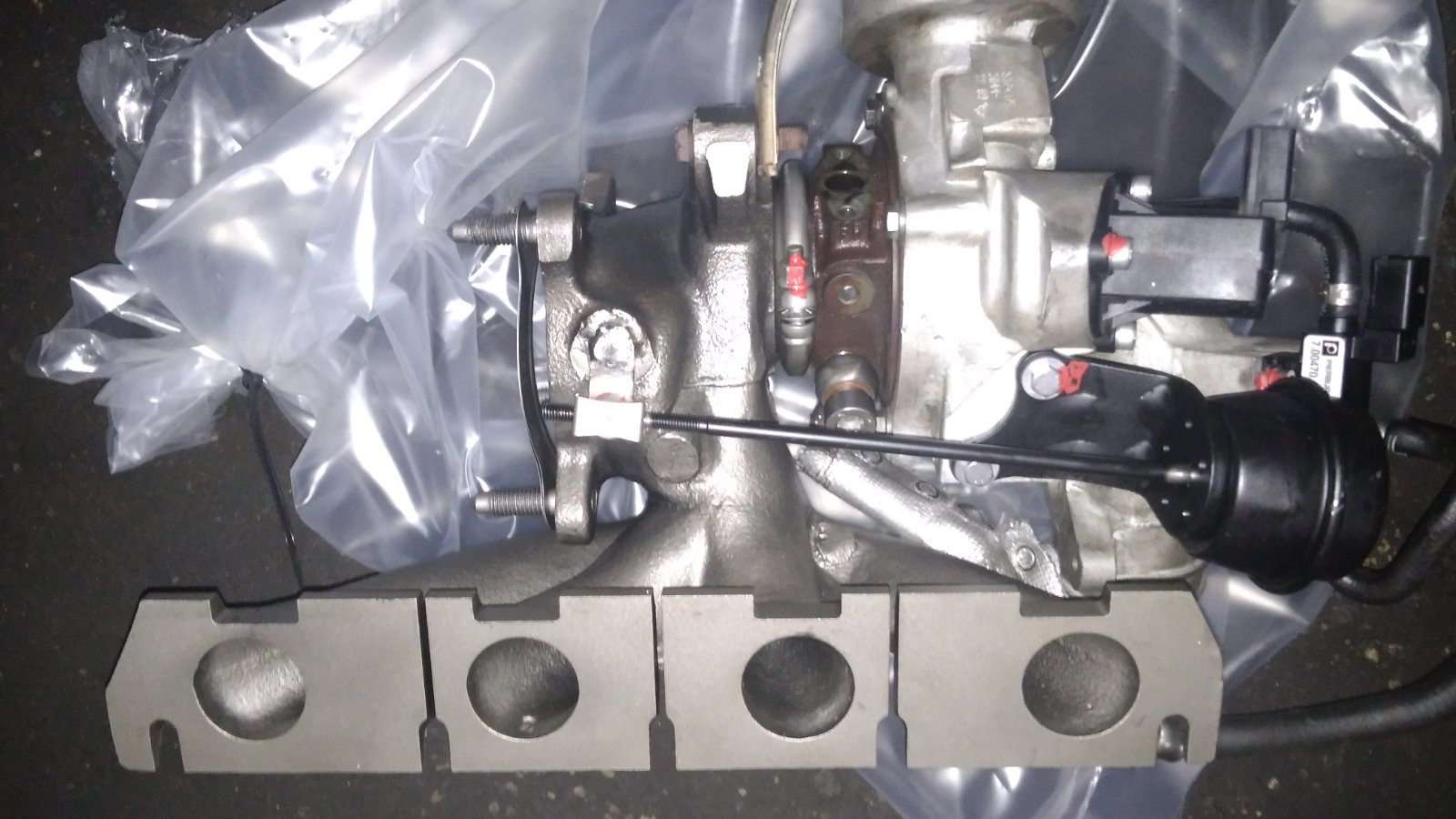 Ошибка P0299 — Ремонт турбины и замена клапана N279 — Audi A4 (B8), 1,8 ...