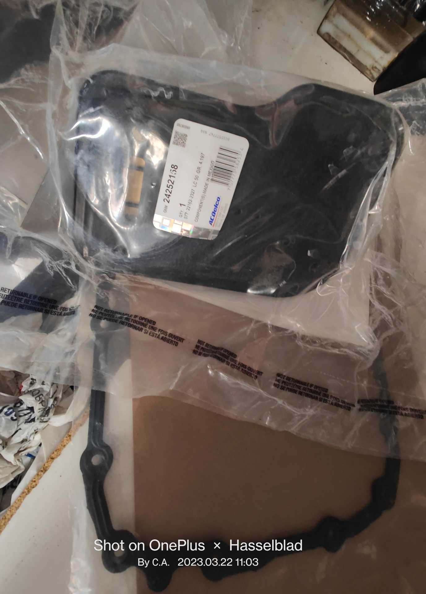 Полное ТО Пробег 42 000 км — Cadillac ATS, 2 л, 2013 года | плановое ТО ...