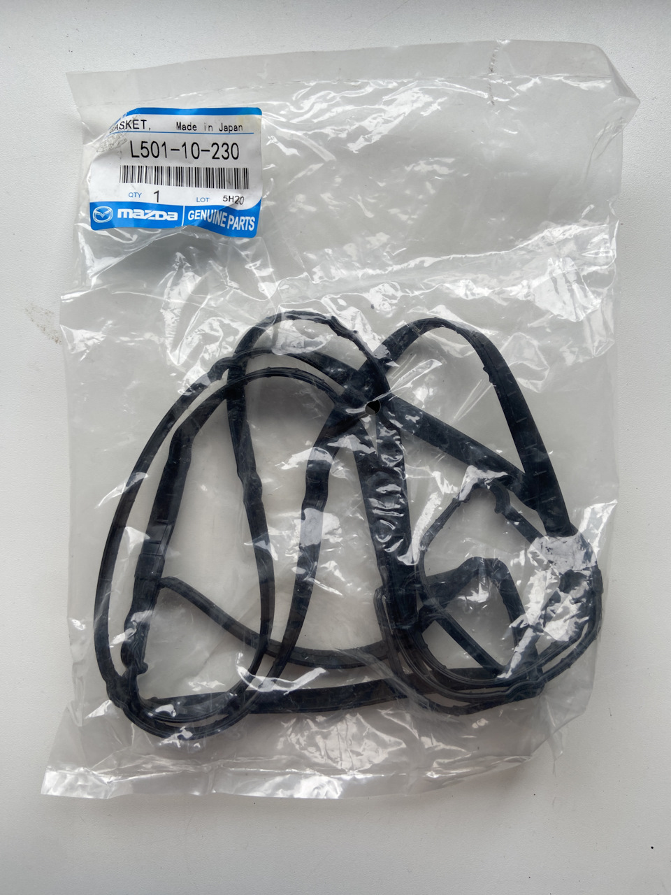 L50110230 Прокладка клапанной крышки Mazda | Запчасти на DRIVE2