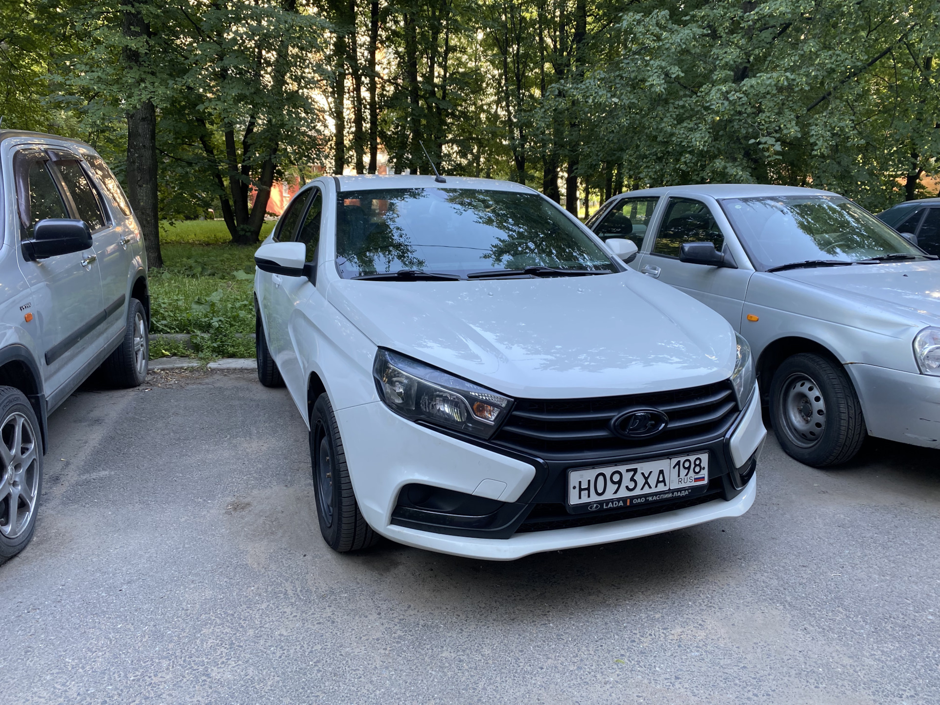 Led лампы дальнего заднего стоп сигналы Веста плюшки — Lada Vesta