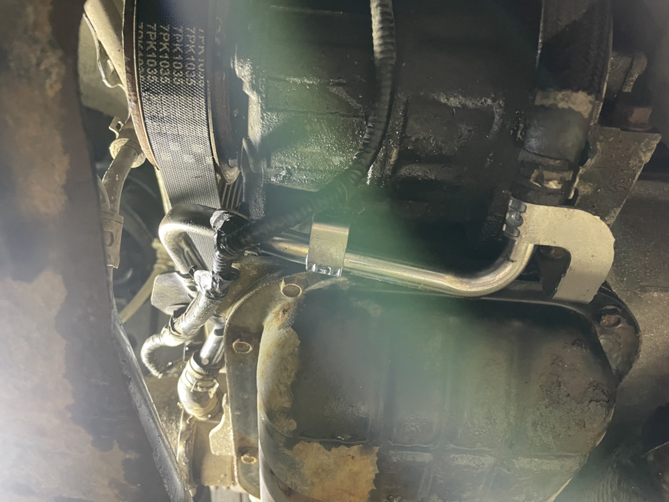 Замена трубки антифриза 14053-3JA0B — Infiniti QX60 (1G), 3,5 л, 2018 ...