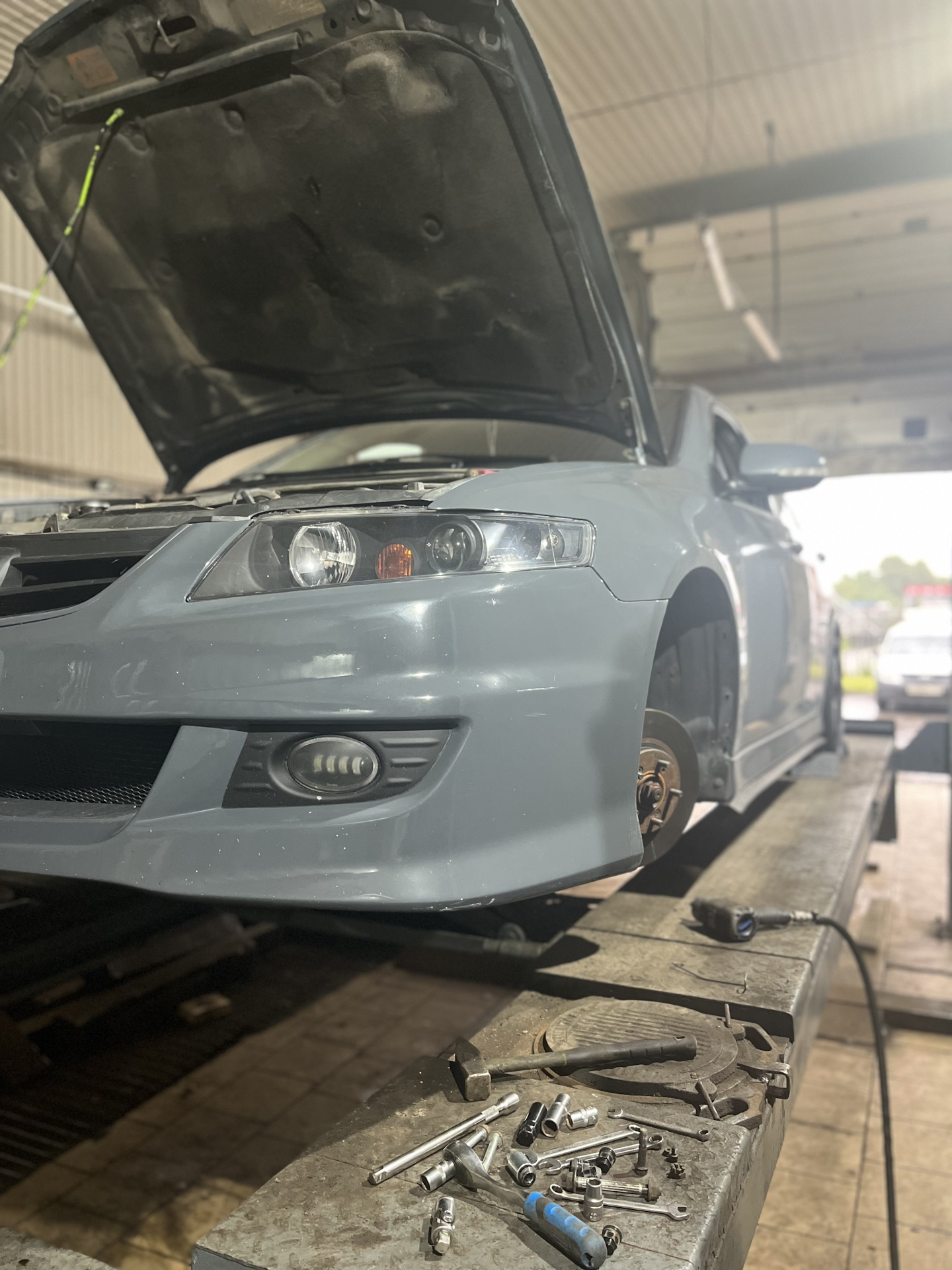 Шаровая, и масло, разваль — Honda Accord (7G), 2,4 л, 2007 года | визит на сервис | DRIVE2