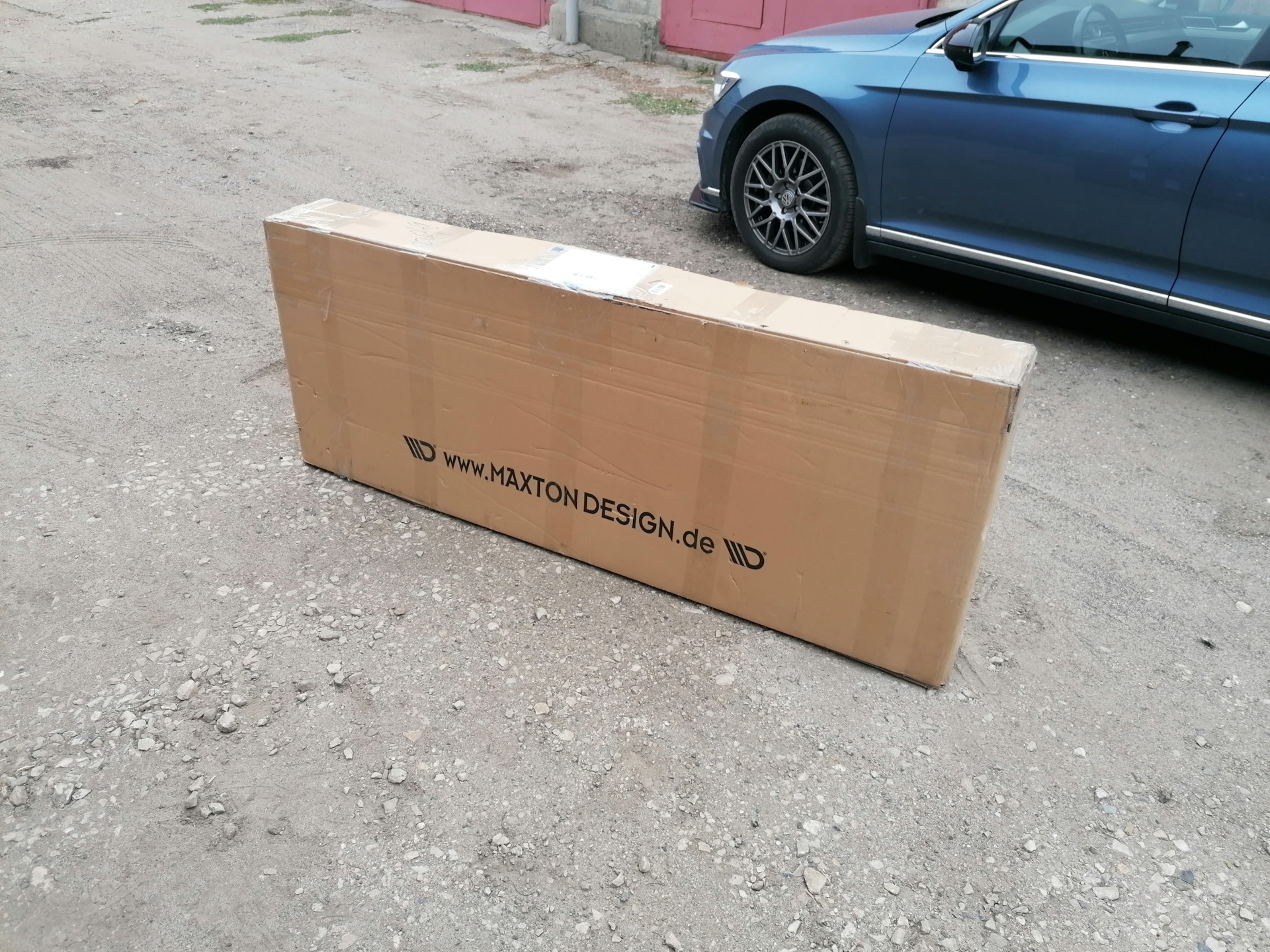 BLACK EDITION задний сплиттер — Volkswagen Passat Variant (B8), 2 л ...