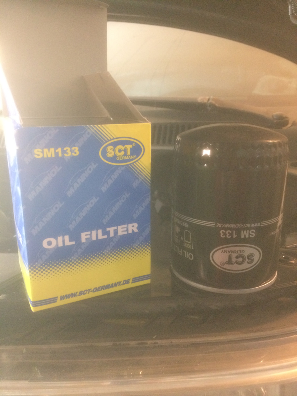 SM133 Фильтр масляный SCT | Запчасти на DRIVE2