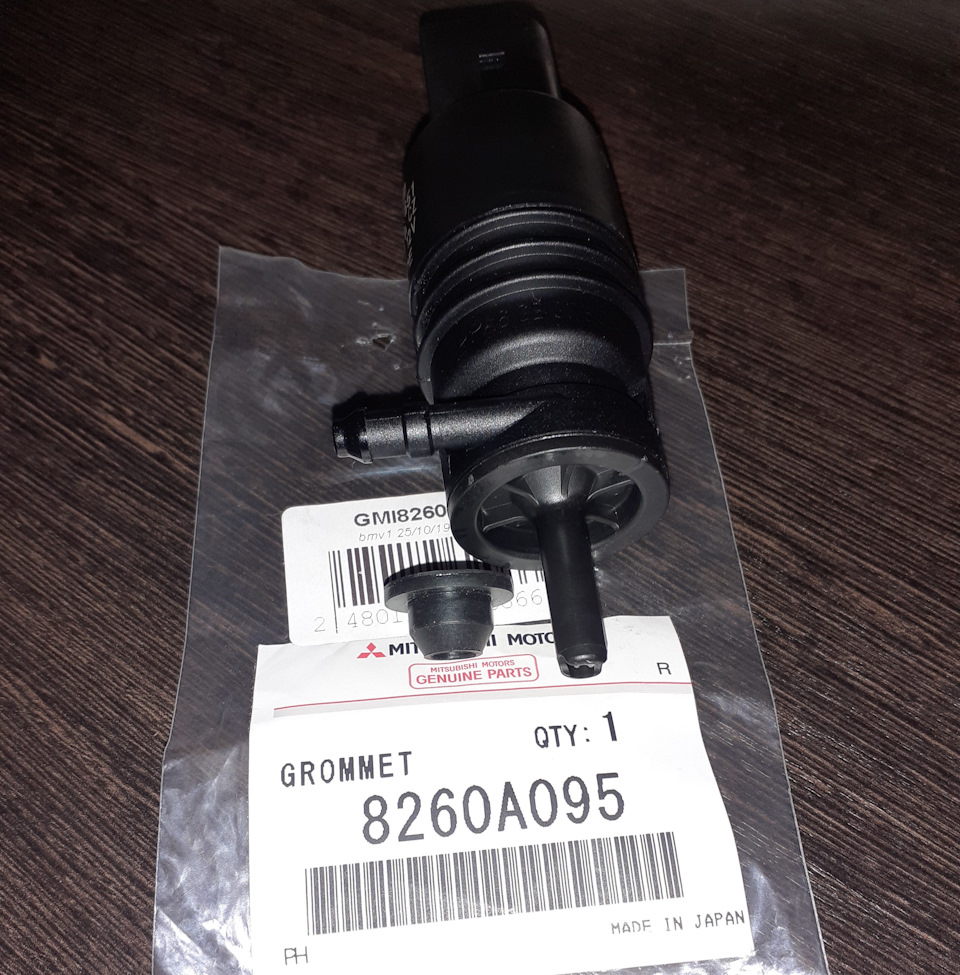 8260A109 МОТОРЧИК ОМЫВАТЕЛЯ ЛОБОВОГО СТЕКЛА LANCER CY1A (06-…), LANCER ...