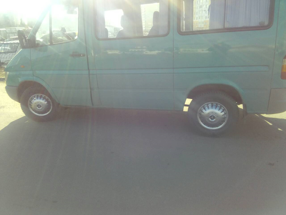 Колпаки sportwheel cower на Mercedes-Benz Sprinter (1st generation ...