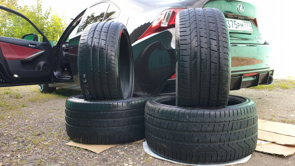 Продам разноширокие Pirelli R19 — Lexus IS III, 2,5 л, 2013 года | шины ...