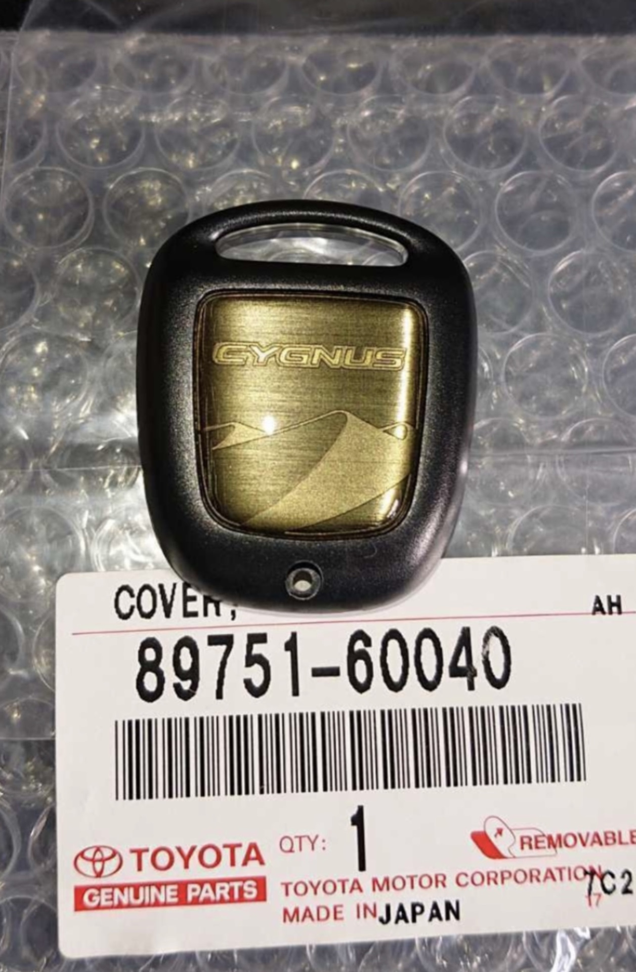 Key cover, CYGNUS — Toyota Land Cruiser 100, 4,7 л, 2005 года ...