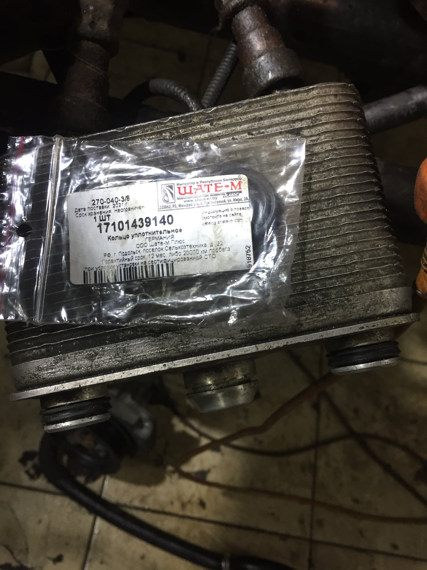 👊Вскрываем движок:( Ну вот и встрял. — BMW X5 (E53), 4,4 л., 2004 года ...