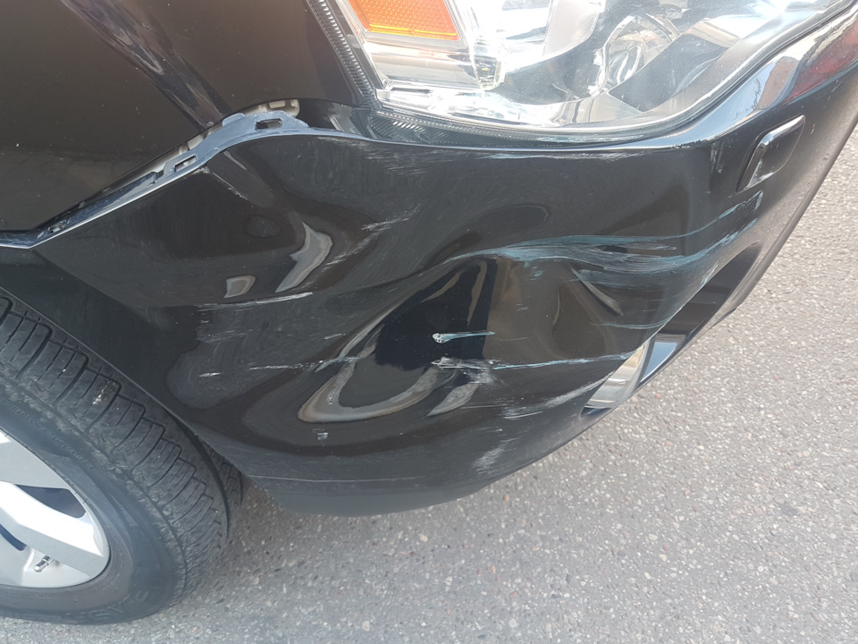 Восстановление после 1го ДТП — Mitsubishi Outlander XL, 3 л, 2011 года ...