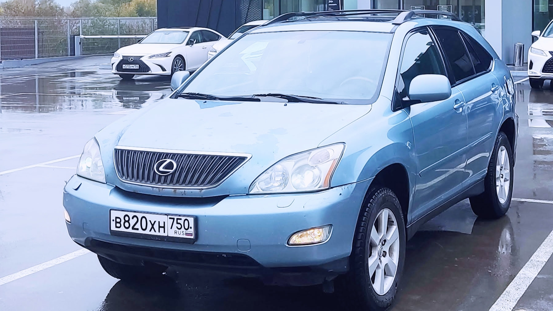 Lexus RX (2G) 3.3 бензиновый 2004 | LIGHT BLUE на DRIVE2