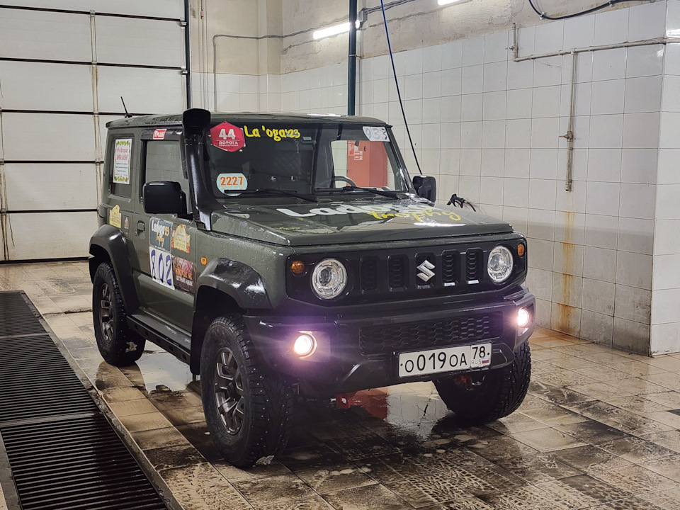 Nokian Nordman 7 suv 235/75р15 на jimny jb74 — Suzuki Jimny (4G), 1,5 л, 2021 года | шины | DRIVE2