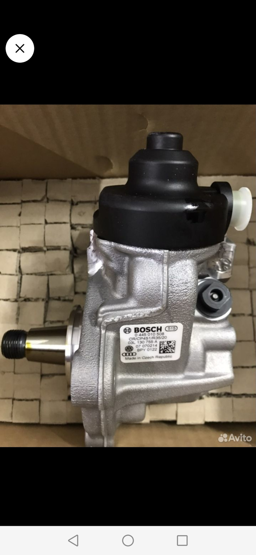 Замена ТНВД 2.0 TDI CAGA — Audi A4 (B8), 2 л, 2008 года | визит на ...