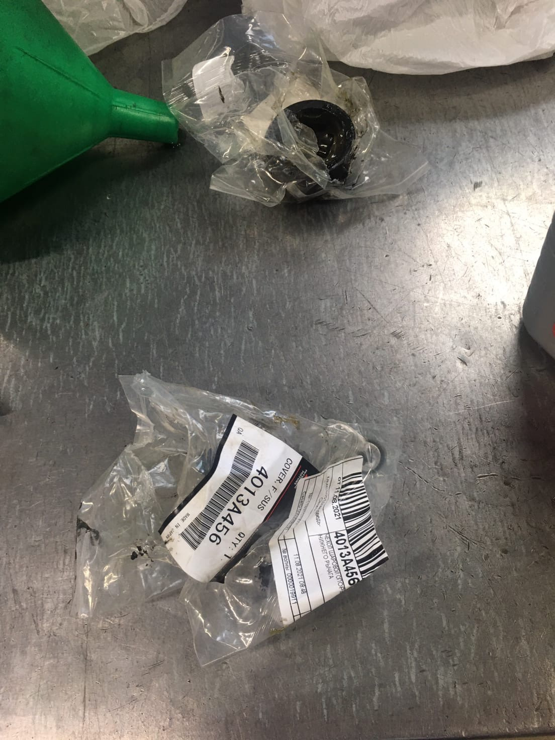 Ремонт подвески, замена масла — Mitsubishi Lancer X, 1,8 л, 2008 года ...