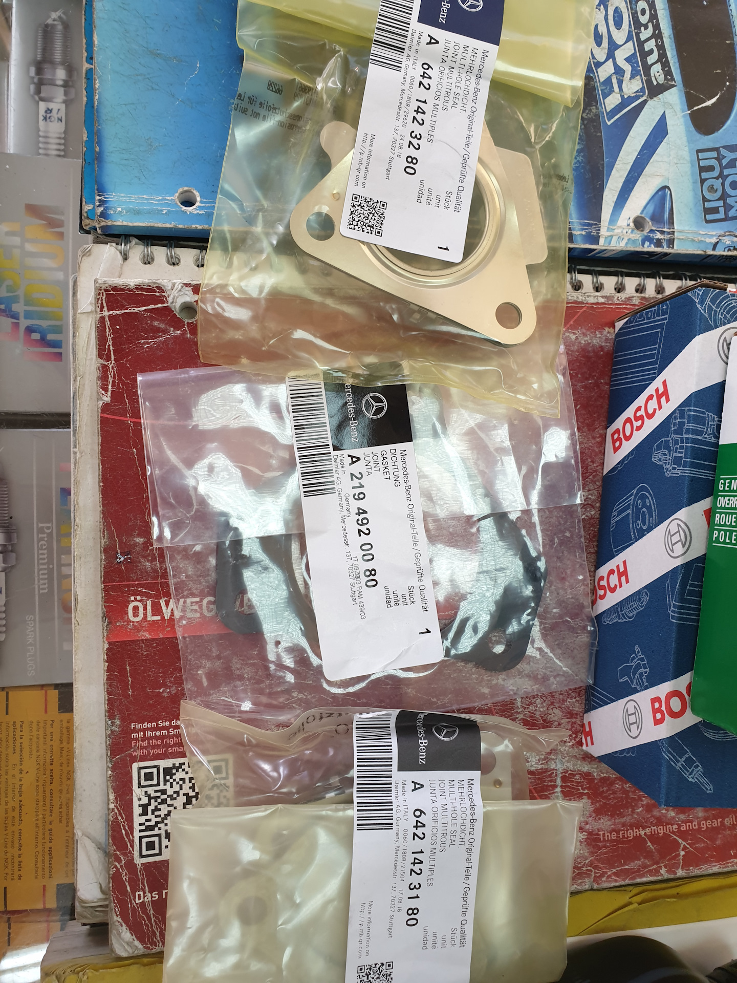 Турба готова ставим… — Mercedes-Benz M-Class (W164), 3 л, 2009 года ...