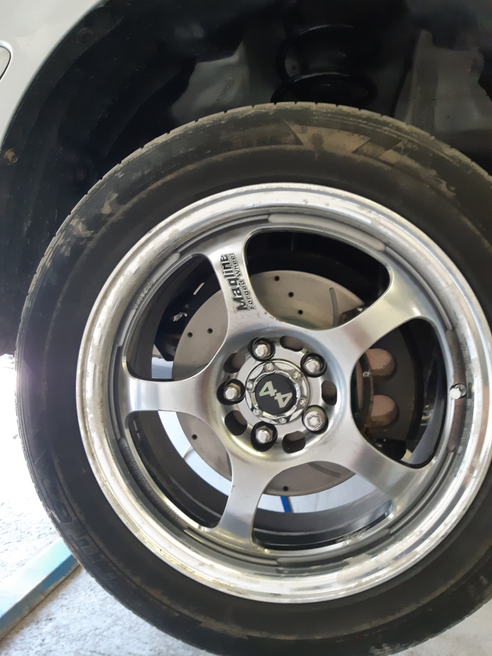 Замена передних тормозных дисков на перфорированые и т.д. — Toyota ...