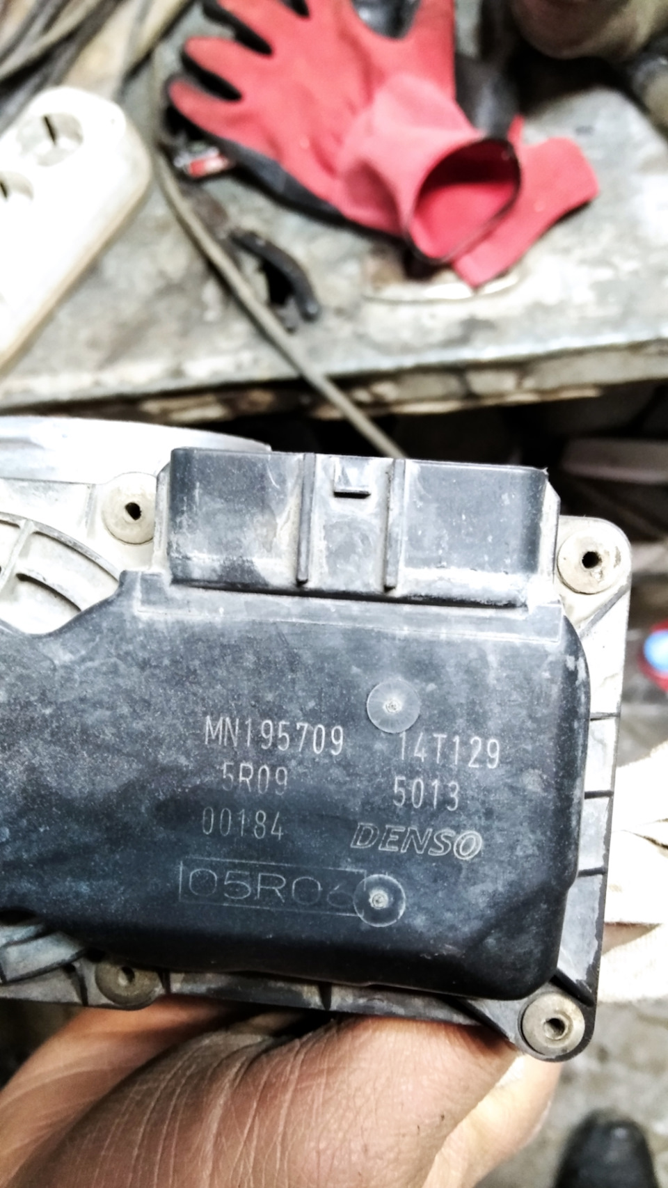 MN195709 Корпус дроссельной заслонки Mitsubishi | Запчасти на DRIVE2