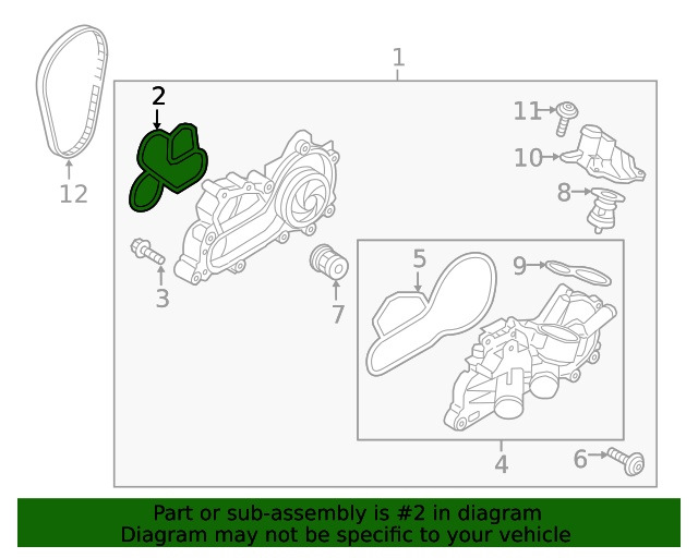 04E121119B Кольцо уплотнительное VAG | Запчасти на DRIVE2