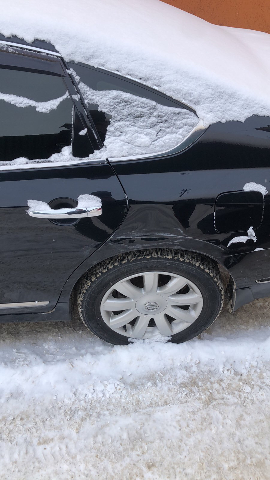 Первое ДТП у машины — Nissan Teana (J32), 2,5 л, 2011 года | ДТП | DRIVE2