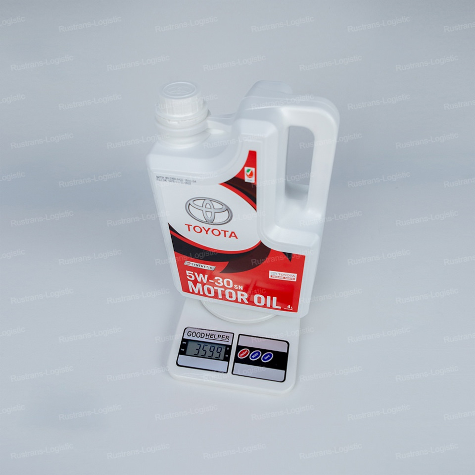 Вес моторного масло Toyota SAE 5W-30 / API SN / ILSAC GF-5 🛢 — Rustrans ...