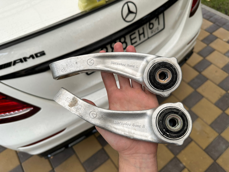 Замена передних рычагов, ТО в нынешних реалиях — Mercedes-Benz E-Class ...
