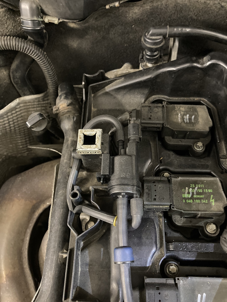 A0001501580 Катушка зажигания 48131 Mercedes | Запчасти на DRIVE2