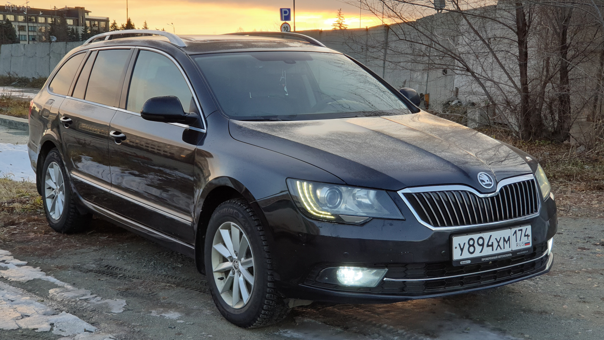 Skoda Superb Combi (Mk2) 2.0 бензиновый 2014 | DarkSuperb на DRIVE2