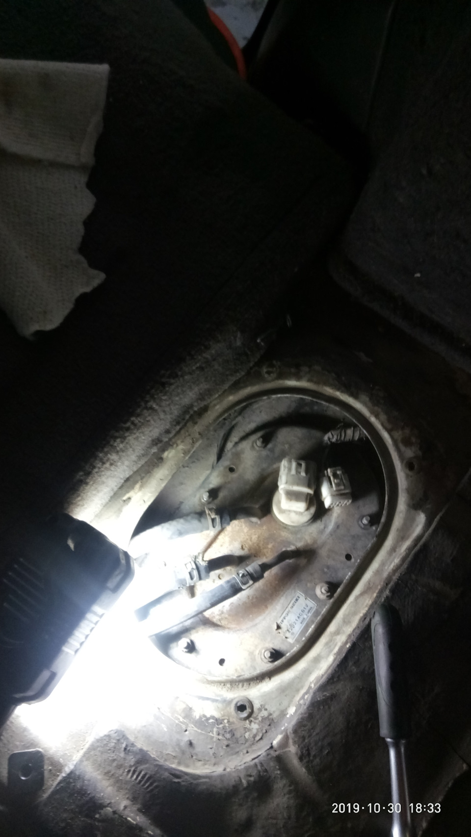 Замена бензонасоса — Subaru Legacy (BD/BG/BK), 2 л, 1996 года | своими ...