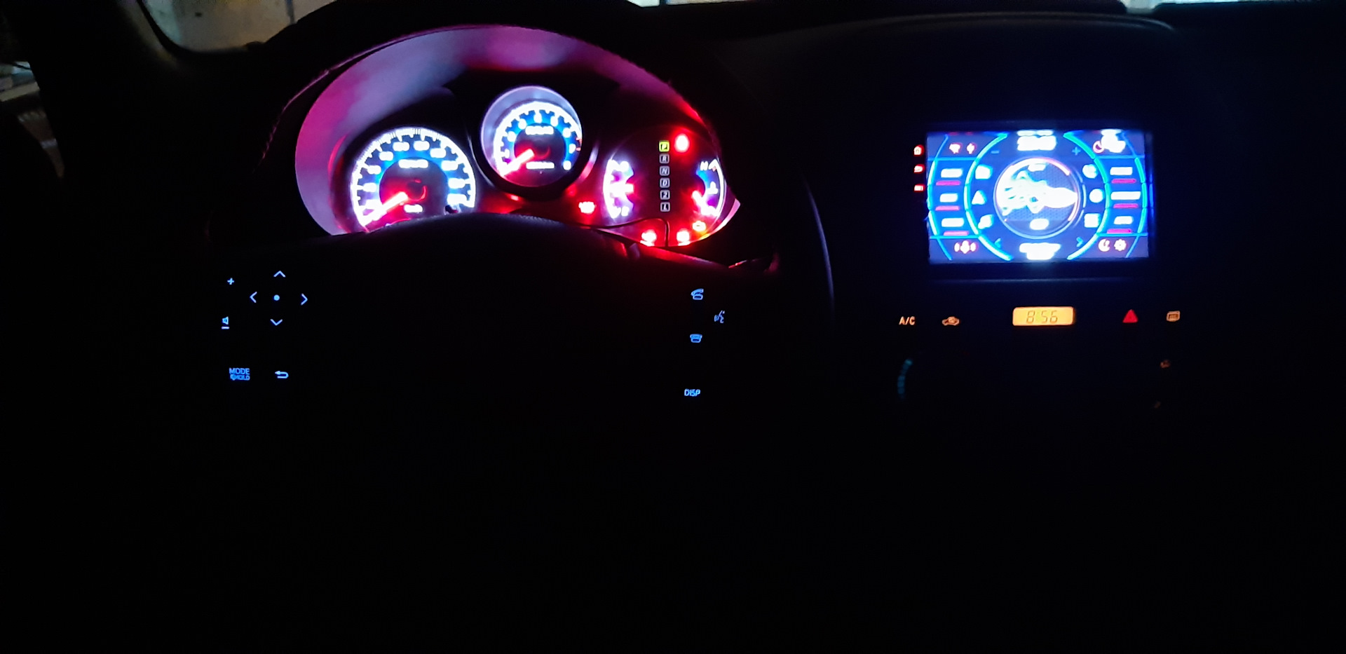 Подключение кнопок руля отTOYOTA RAV4 IV поколения с заменой ГУ ...