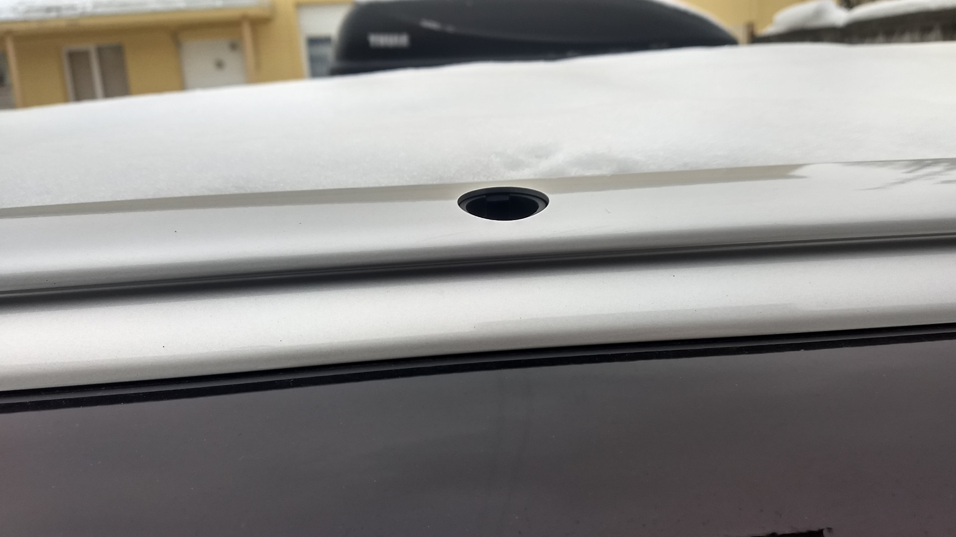 Заглушка в рейлинг. — Mitsubishi Outlander (3G), 2,4 л, 2016 года ...