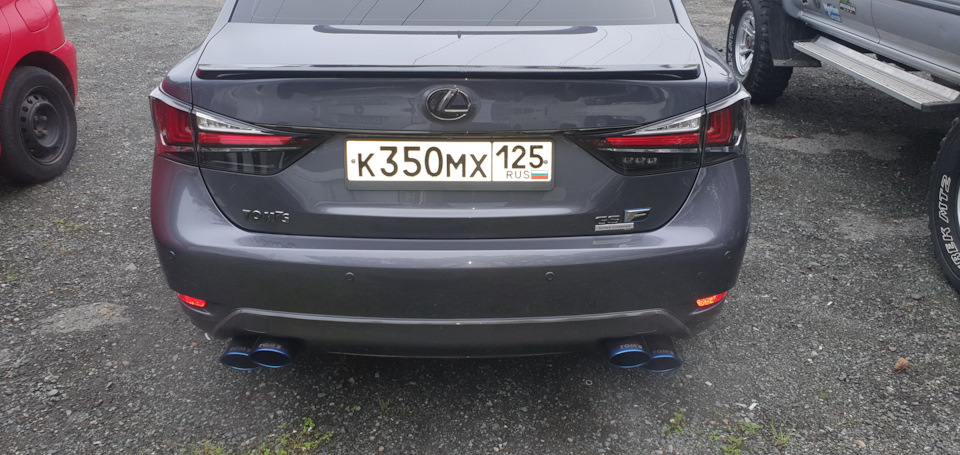 Замена Akrapovic на Toms (выхлопная система) original — Lexus GS (L10 ...
