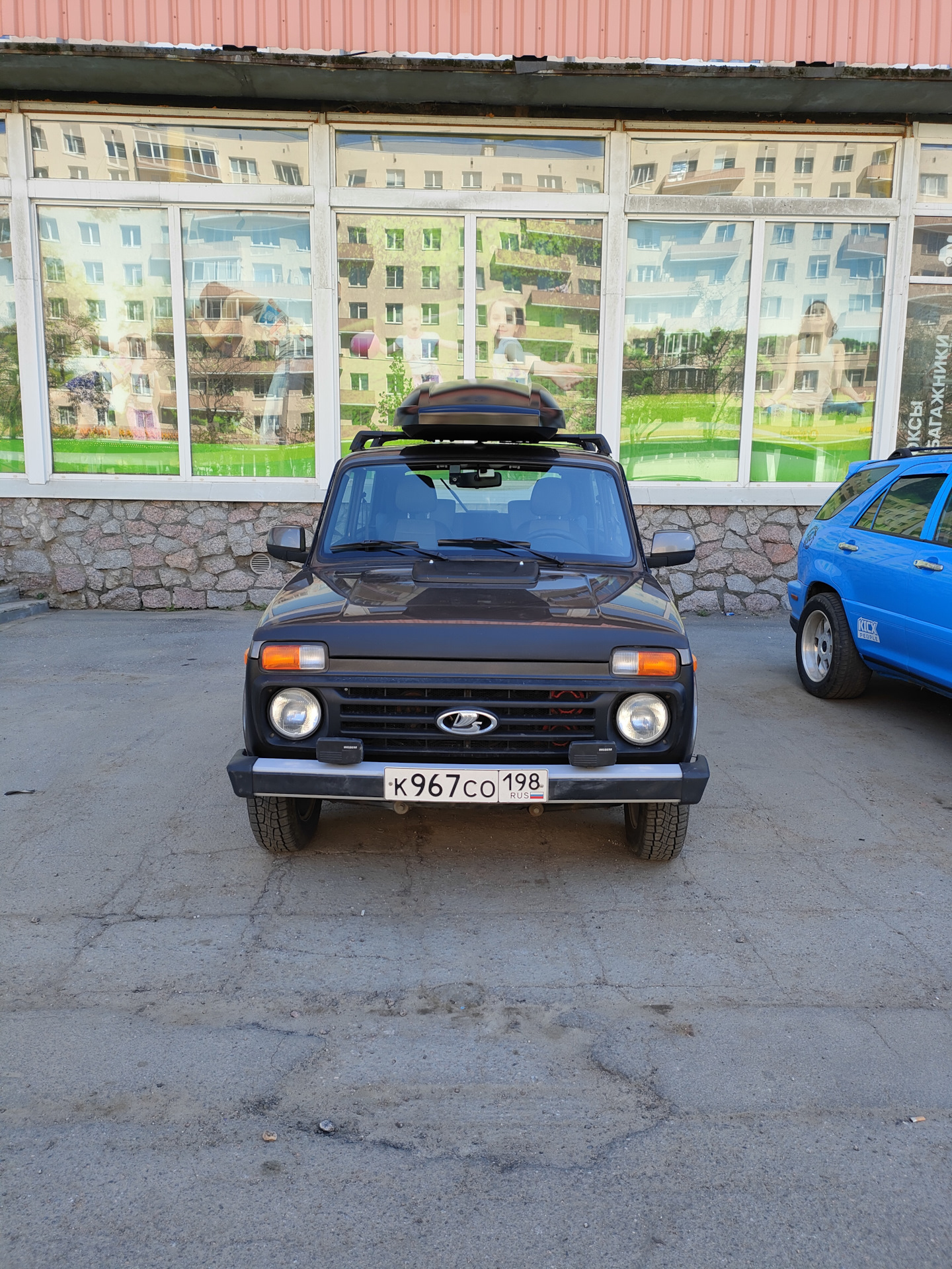 Самурайский автобокс Inno Shadow 16 New — Lada 4x4 3D, 1,7 л, 2021 года ...