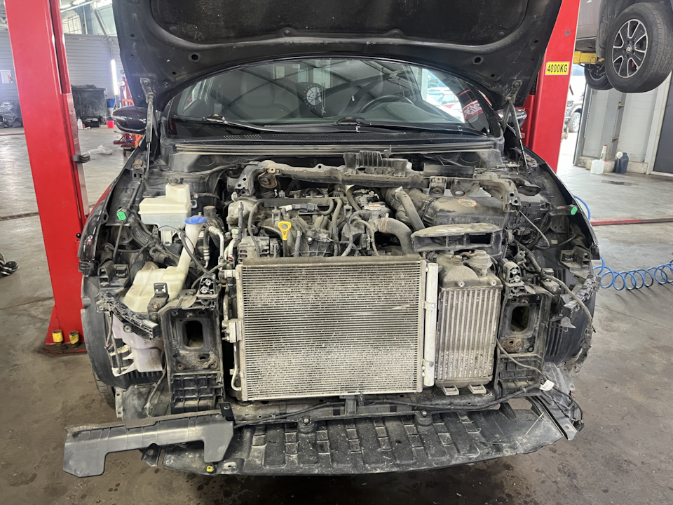 Радиаторы, антифриз, кондиционер — KIA Ceed GT, 1,6 л, 2015 года ...