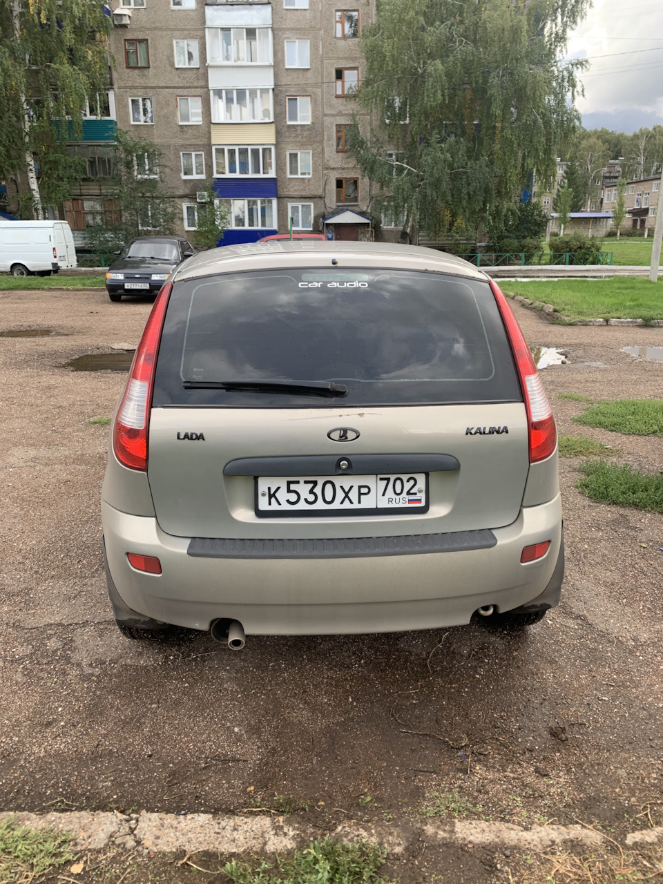 #57 Шильдики в стиле Black Edition — Lada Калина Хэтчбек (1G), 1,6 л ...