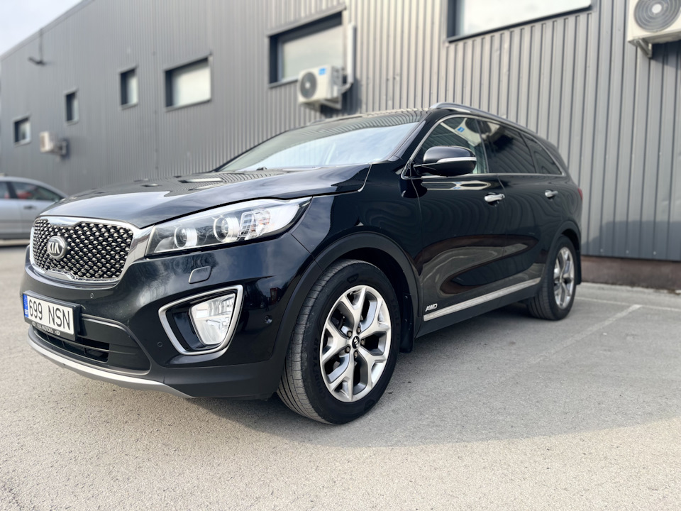 Диски оригинал R19 и летние шины — KIA Sorento (3G), 2,2 л, 2015 года ...