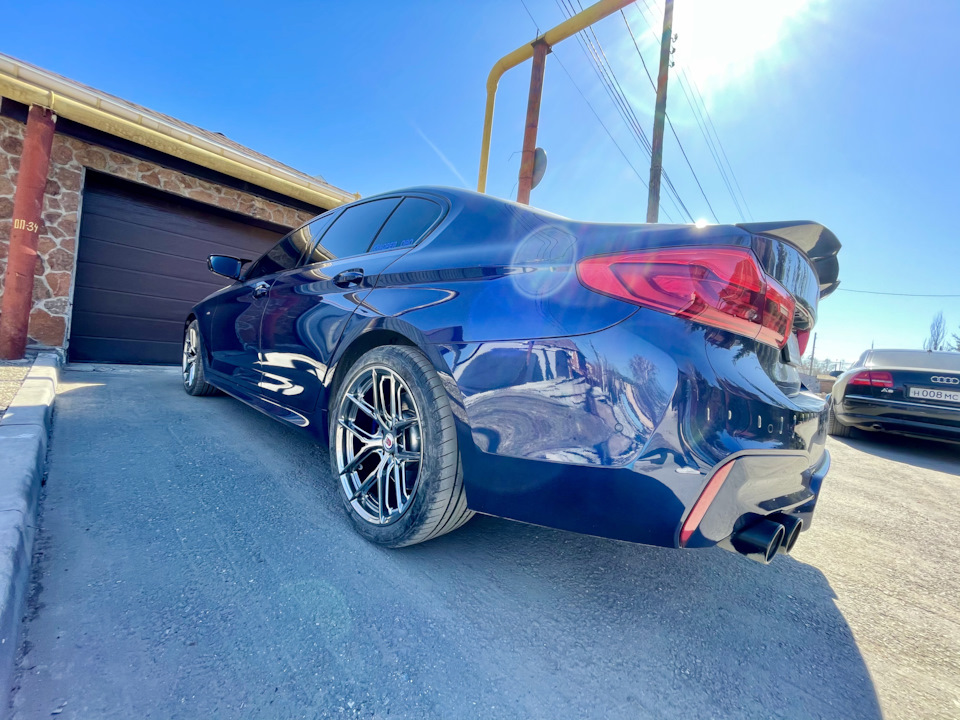 Новые колёса R19 — BMW 5 series (G30), 3 л, 2019 года | колёсные диски | DRIVE2