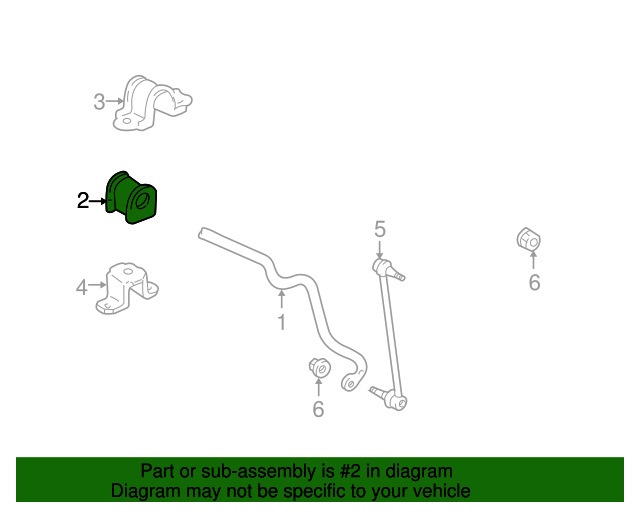 4881548020 Втулка стабилизатора TOYOTA LEXUS | Запчасти на DRIVE2