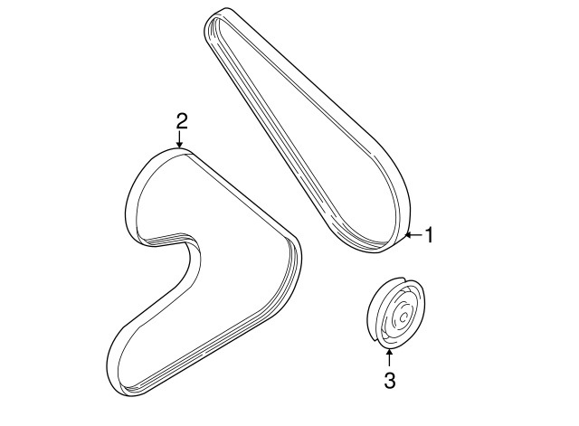 MD373622 Ремень приводной Mitsubishi | Запчасти на DRIVE2